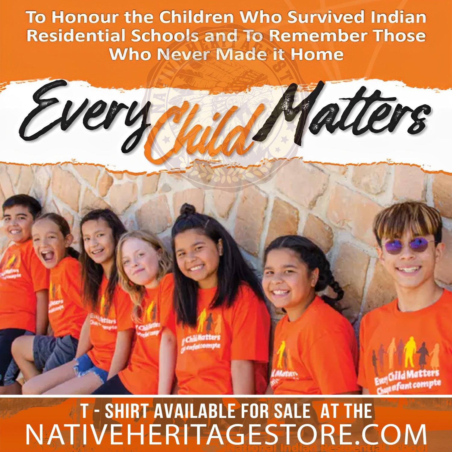 Every Child Matters - Cap Orange Shirt Day 0540 - Native Heritage Store
