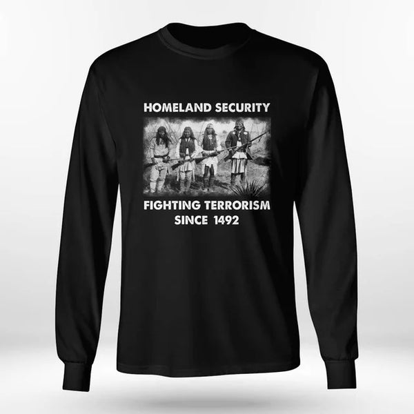 Homeland Security Fighting Terrorism Since 1492 - Native Heritage Store