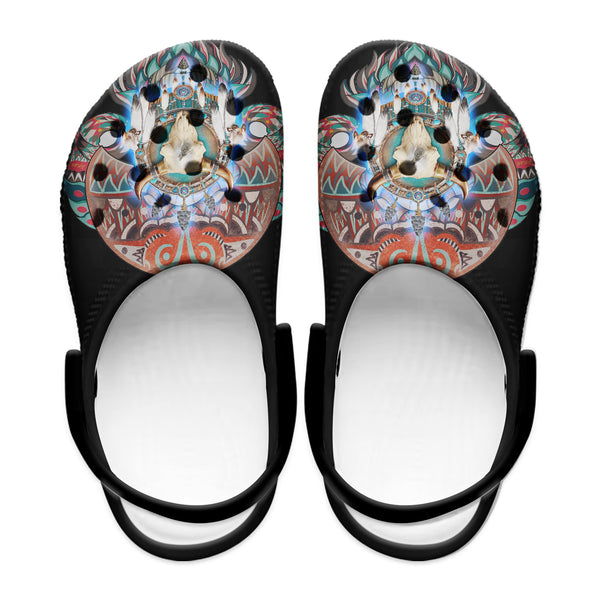Native Pattern Clog Shoes For Adult and Kid 89208 New - Native Heritage ...