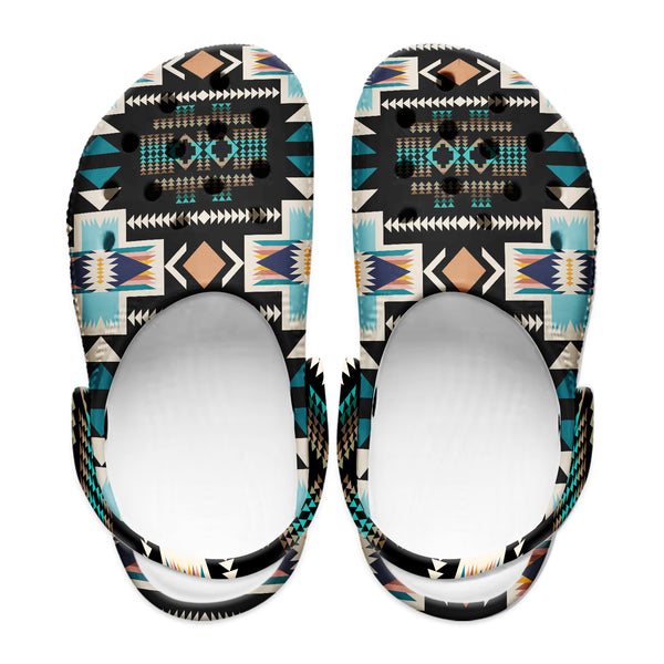 Native Pattern Clog Shoes For Adult and Kid 89228 New - Native Heritage ...