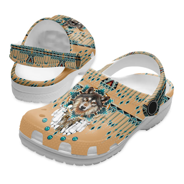 Native Pattern Clog Shoes For Adult and Kid 89161 New - Native Heritage ...
