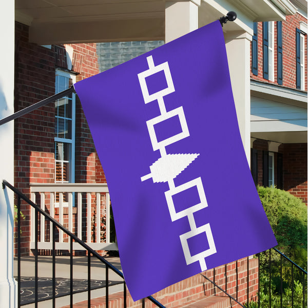 Haudenosaunee Garden House Flag - Native Heritage Store