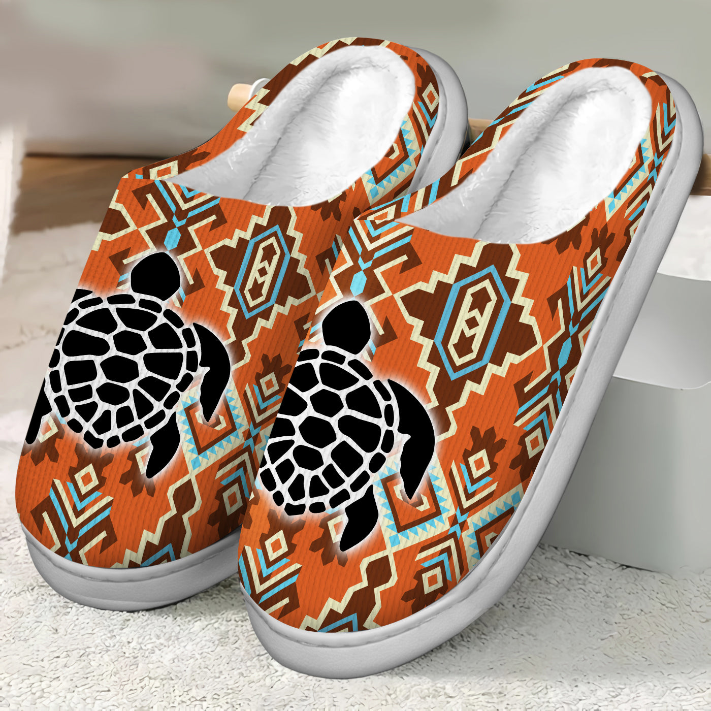 Plush Slippers 89104 – Native Heritage Store