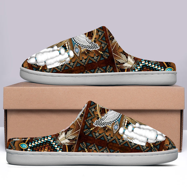 Plush Slippers 89034 - Native Heritage Store