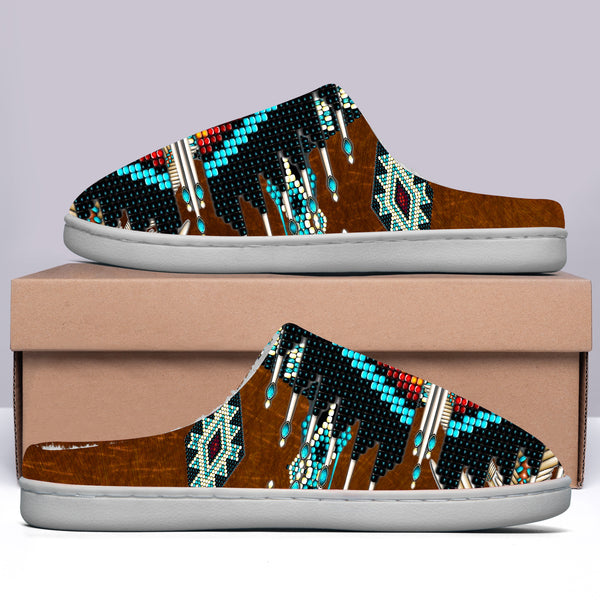 Plush Slippers 89049 - Native Heritage Store