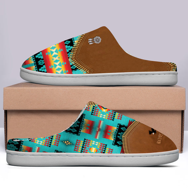 Plush Slippers 89061 - Native Heritage Store