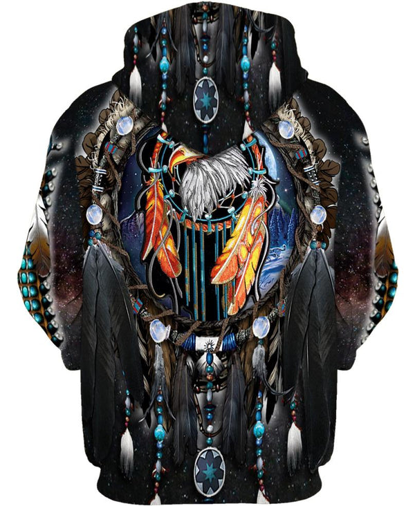 Welcome Native Unisex Hoodie Native Pattern size S-5XL Premium ...