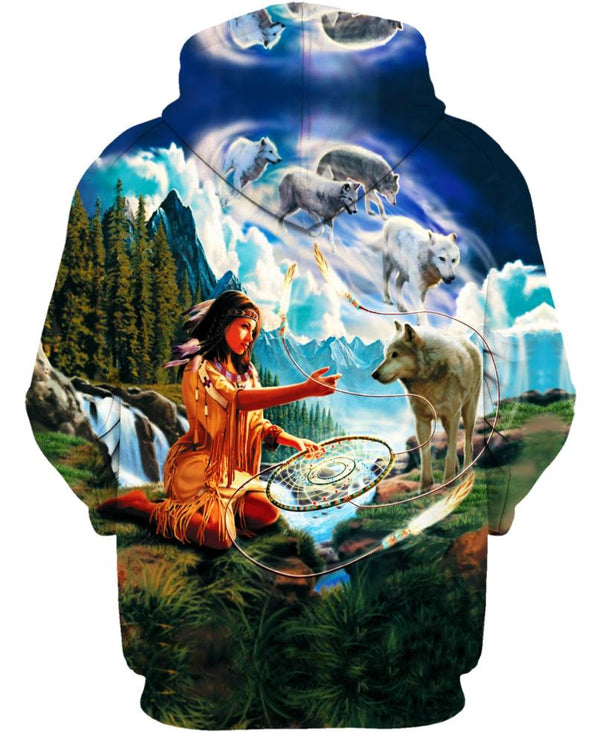 Welcome Native Store Hoodie Native Pattern Premium Polyester Material ...