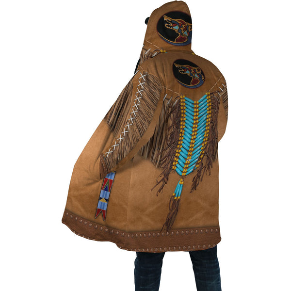 Brown Tassels Style Native Cloak - Native Heritage Store