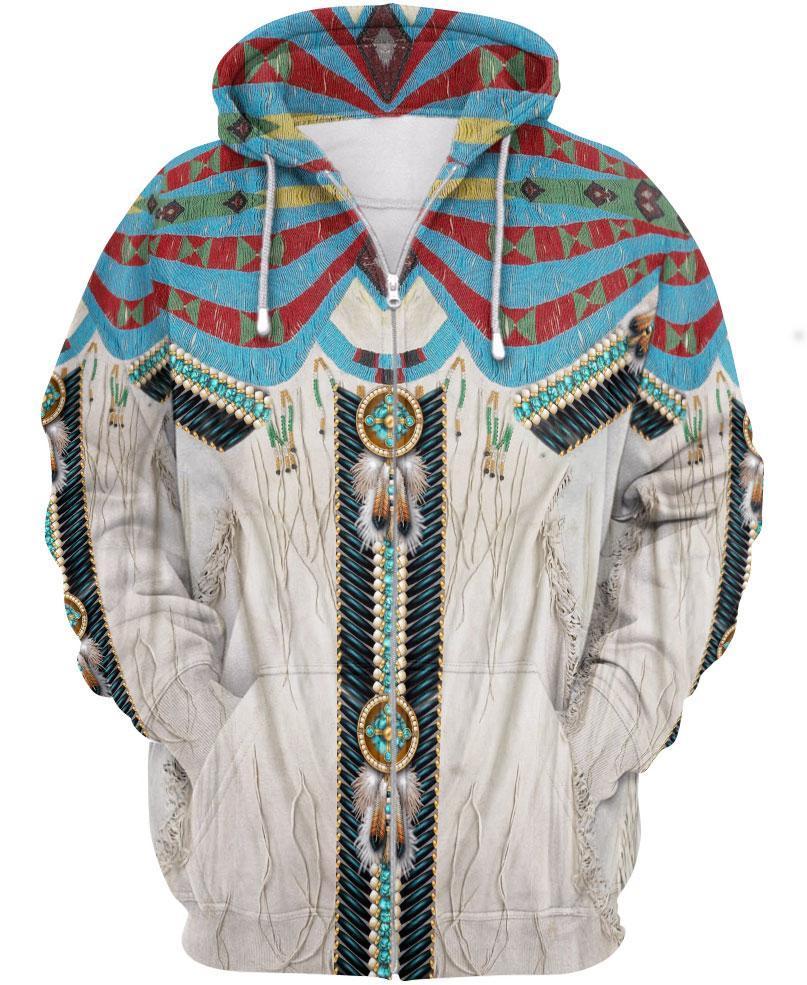 Welcome Native Store Hoodie Native Pattern Premium Polyester Material ...