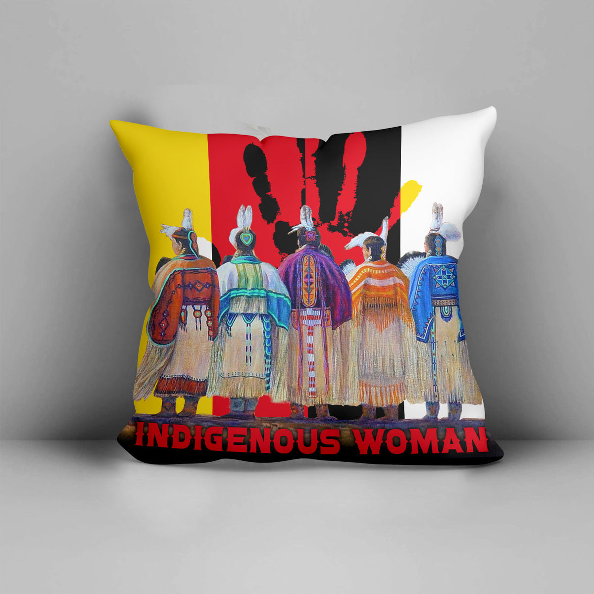 Indigenous 3D All Native American Pillow Cover WCS - Native Heritage Store