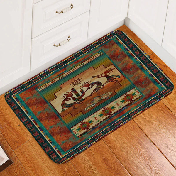 Kokopelli Myth Doormat WCS - Native Heritage Store