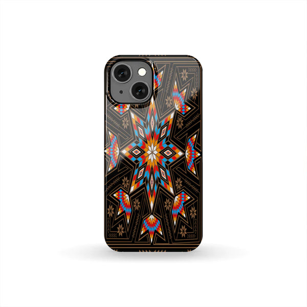 Black Geometric Native American Phone Case NBD - Native Heritage Store