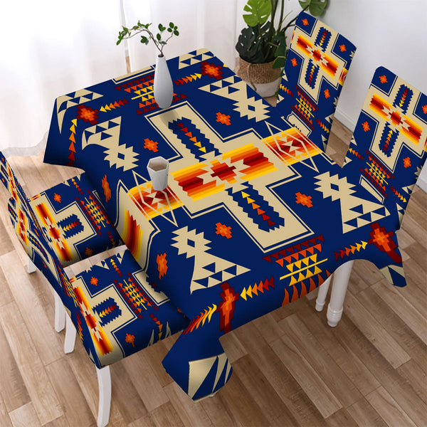 Pattern Tribe Design Native American Tablecloth - Chair cover NBD ...