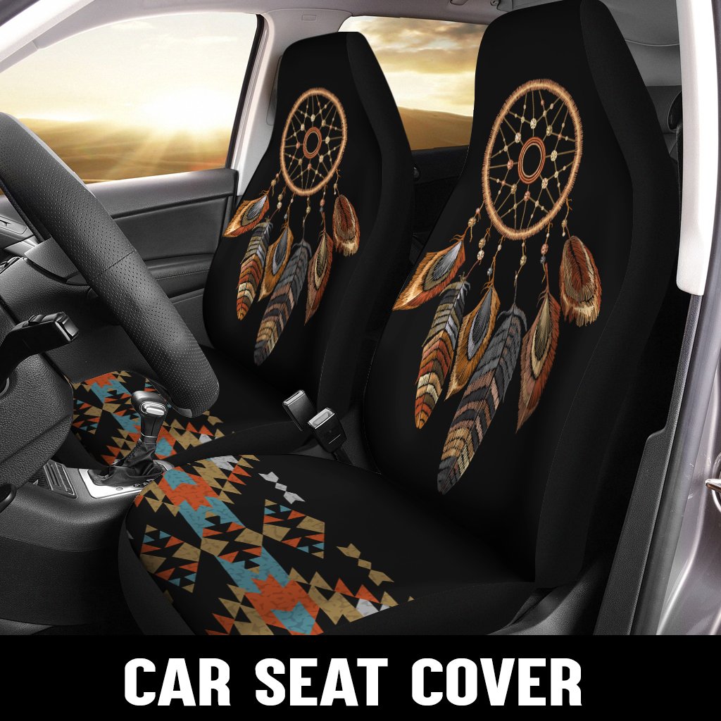 Native print car seat covers store