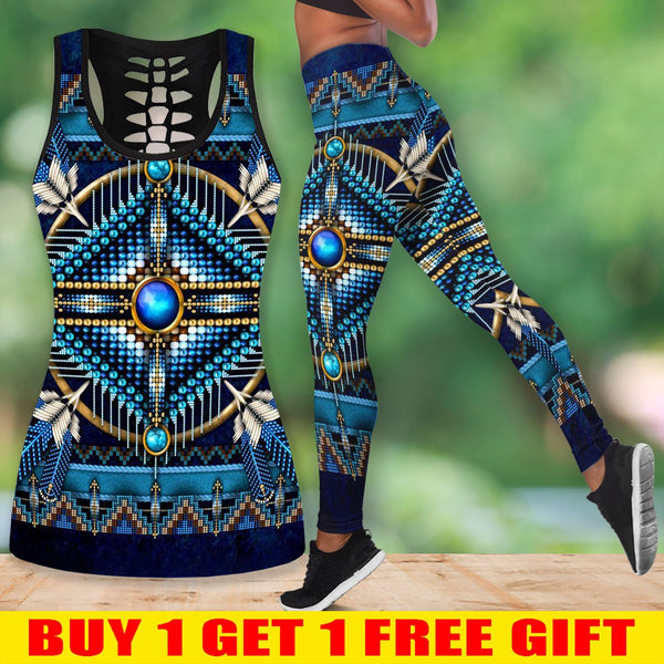 Native American Tank Top & Legging Set 10 WCS - Native Heritage Store