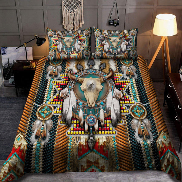Color Native Pattern Bedding Set - Native Heritage Store