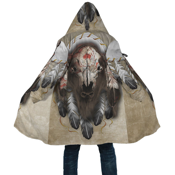Buffalo Feather Native Cloak - Native Heritage Store
