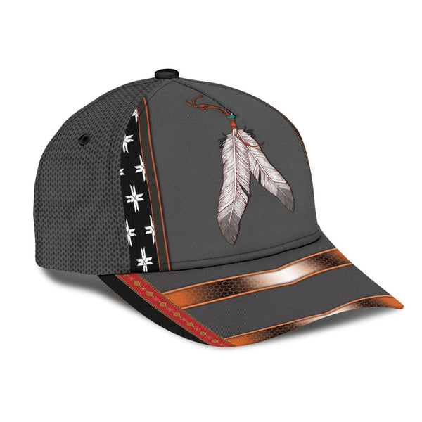 Grey Native Feathers - Cap NBD - Native Heritage Store