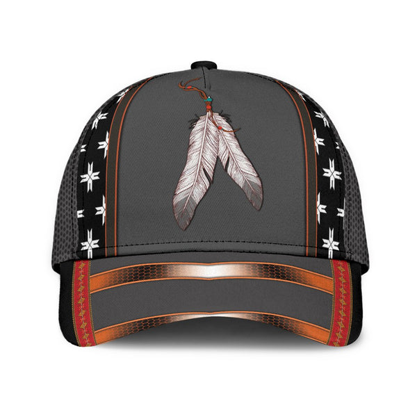Grey Native Feathers - Cap NBD - Native Heritage Store